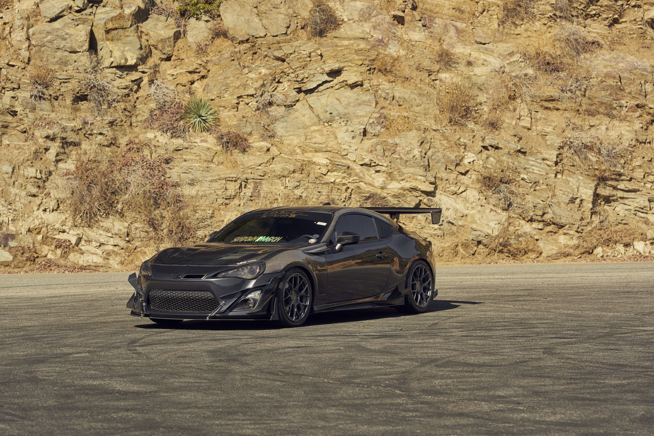 2015 Toyota Scion FRS - Motegi CM7 - Gray | Wheel Pros